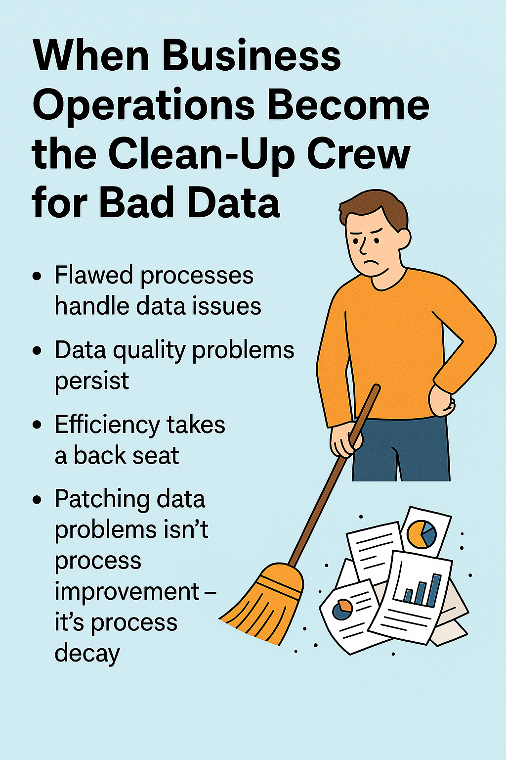 Why Business Ops Shouldn’t Fix Bad Data | by J.M. Abrams | Medium