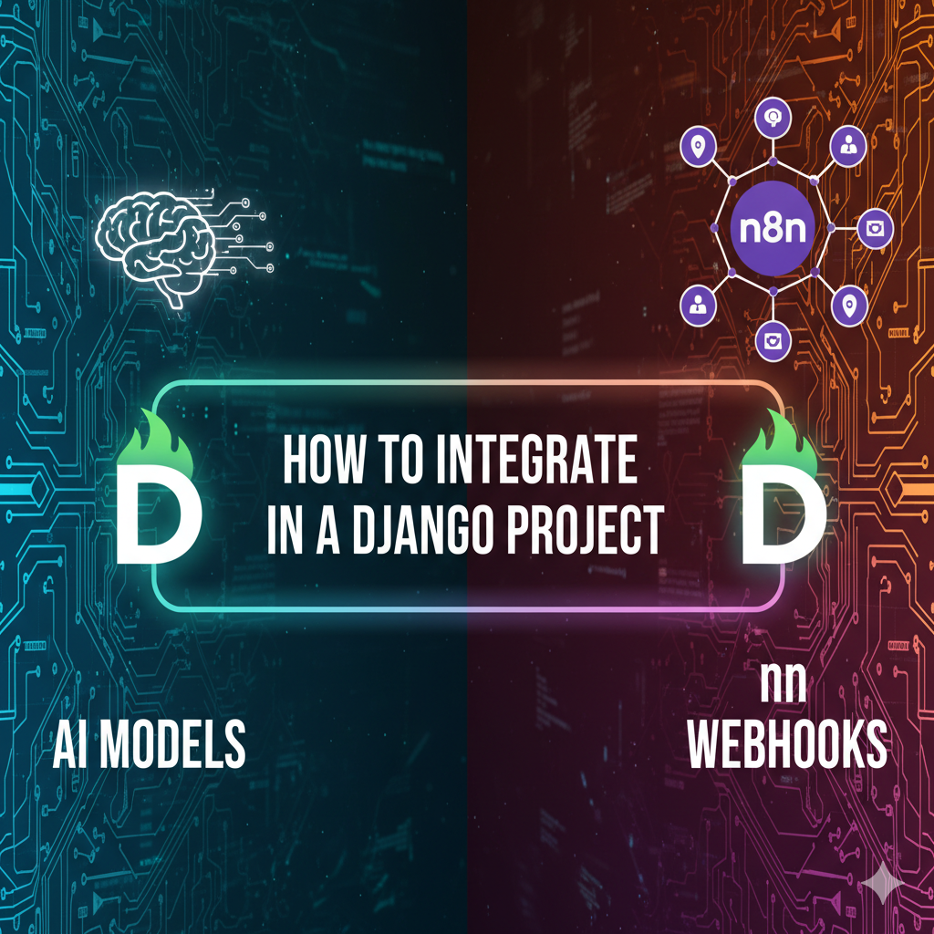 How to Integrate AI Models or n8n Webhooks in a Django Project | by Adilmaqsood | Sep, 2025 | Medium