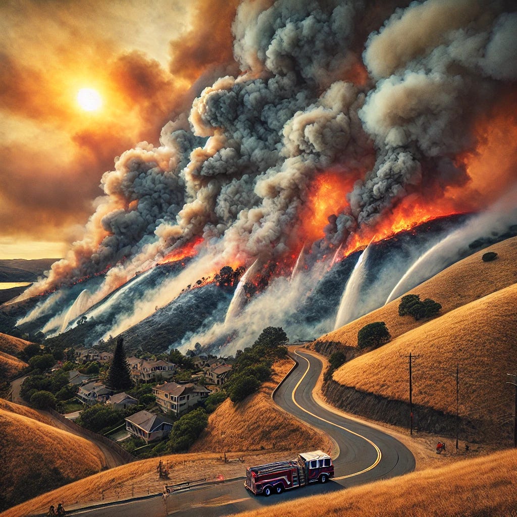Blazing Through Oakland: The 2024 Hills Fire That Shook a City | by ...