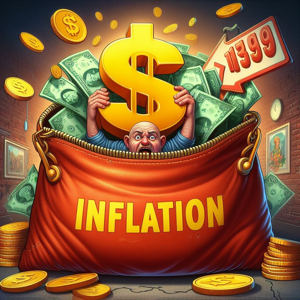 The Inflation Squeeze: How Rising Prices Can Shrink Your Wallet | by ...