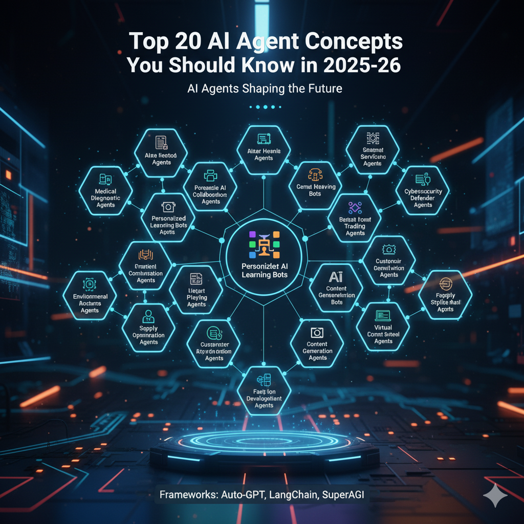 Top 20 AI Agent Concepts You Should Know in 2025–26 | by Sarah Morino ...