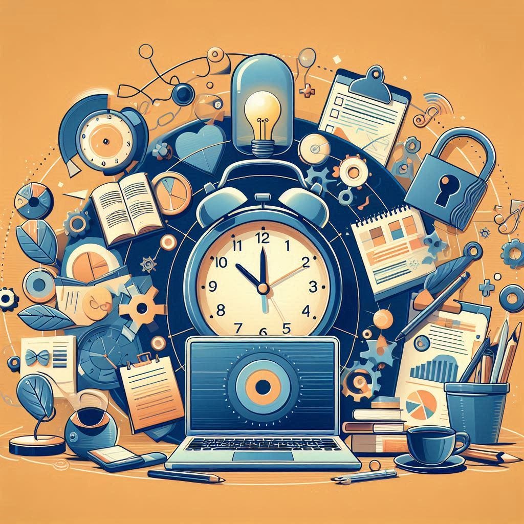 Time Management and Focus: The Art of Doing Stuff Without Losing Your ...