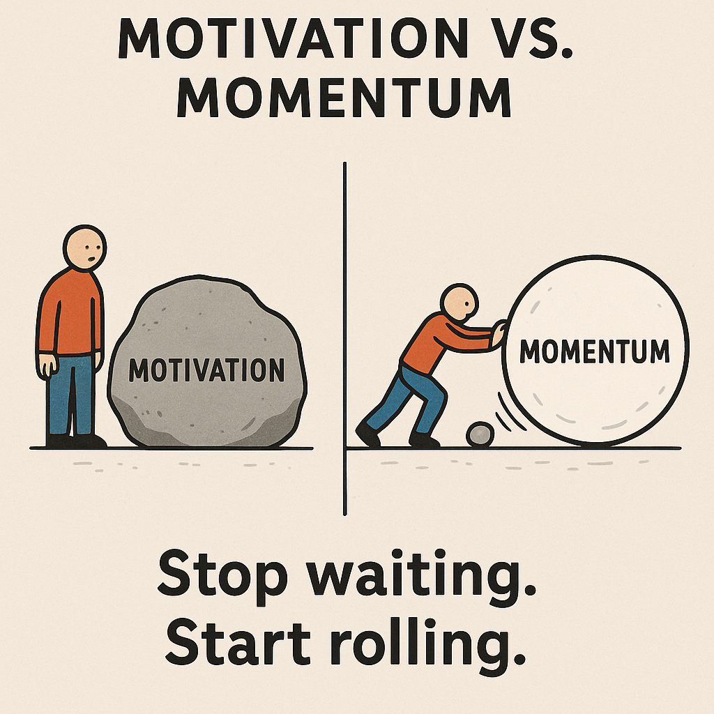 Motivation vs. Momentum: Why You’re Waiting for the Wrong Thing | by ...