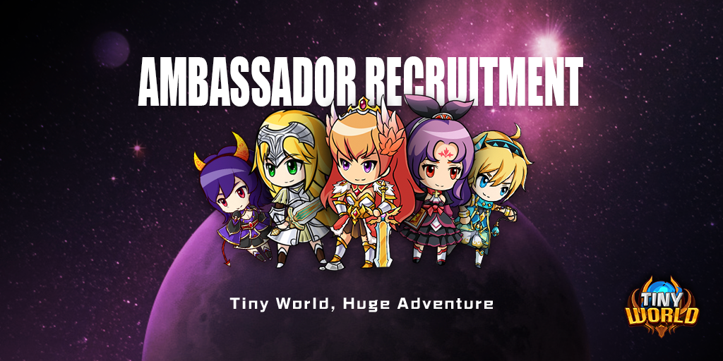 Tiny World Ambassador recruitment | by Tiny World | Medium