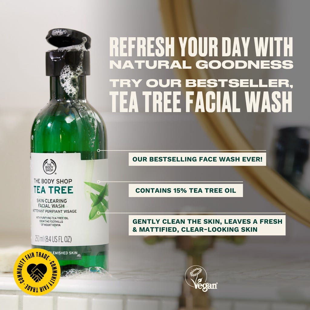 The Body Shop Tea Tree Skin Clearing Face Wash 250ml | by Cesar Dimas ...