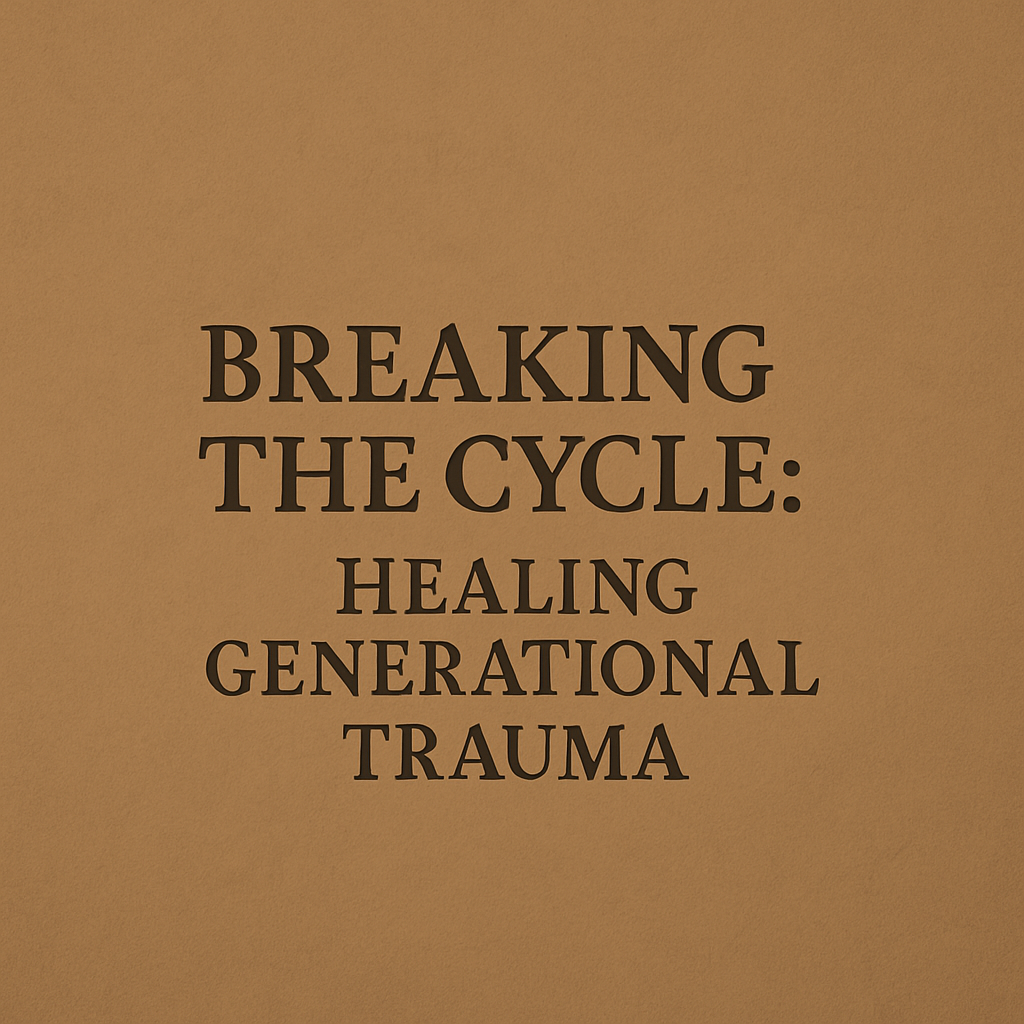 Part 3: The Weight We Carry Breaking the Cycle — Healing as Resistance ...