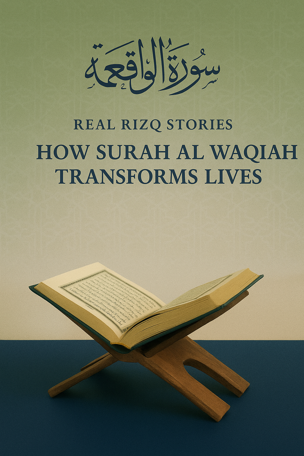 Real-Life Stories: Rizq Expanded Through Surah Al Waqiah | by Surah Al ...