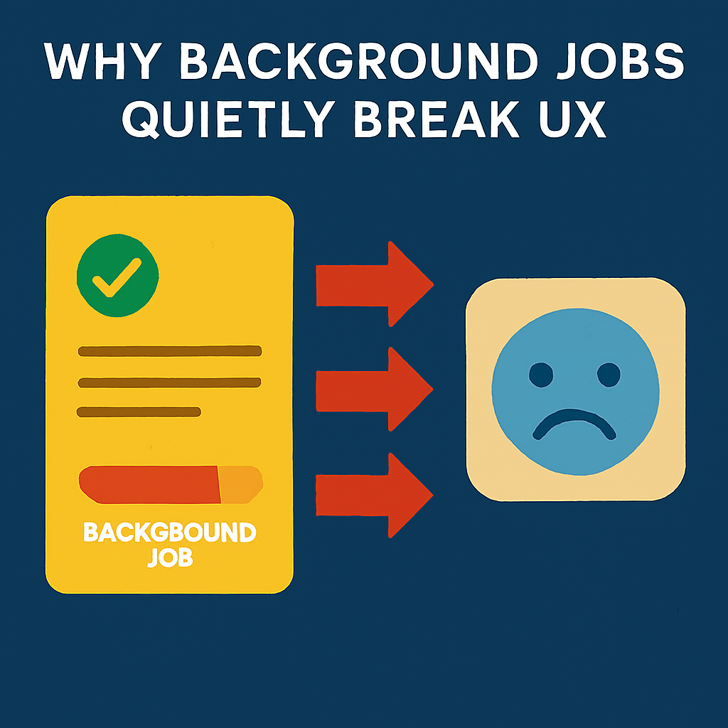 Why Background Jobs Quietly Break UX | by CodeTalks | Jan, 2026 | Medium