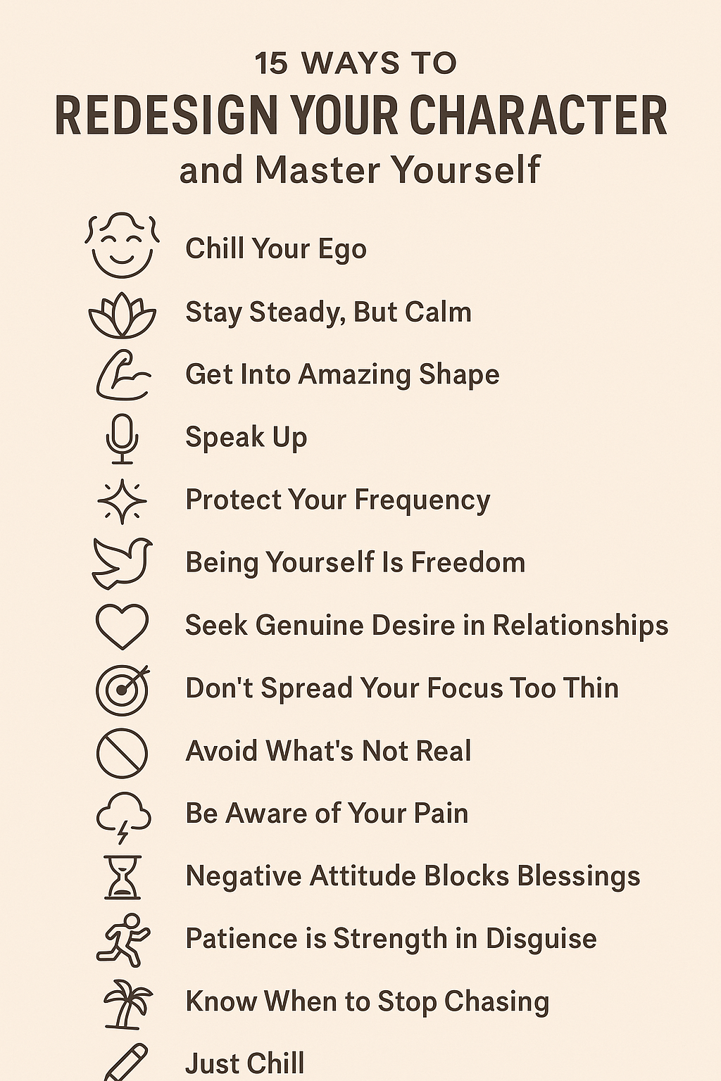 🌱 How to Change Your Characteristics and Redesign Your Inner World | by ...