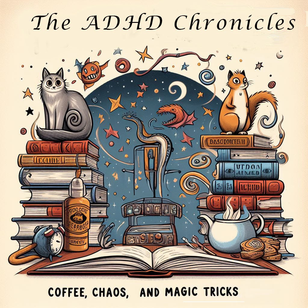 The ADHD Chronicles: Coffee, Chaos, and Magic Tricks | by Reckless ...