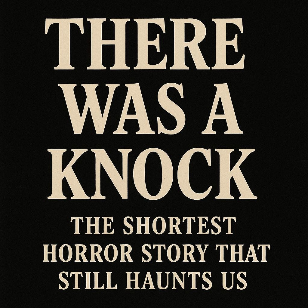 “THERE WAS A KNOCK”: THE SHORTEST HORROR STORY THAT STILL HAUNTS US ...