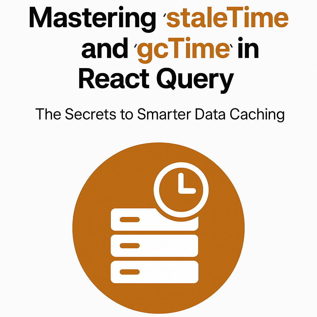 🧠Mastering staleTime and gcTime in React Query: The Secrets to Smarter Data Caching | by Asrul ...