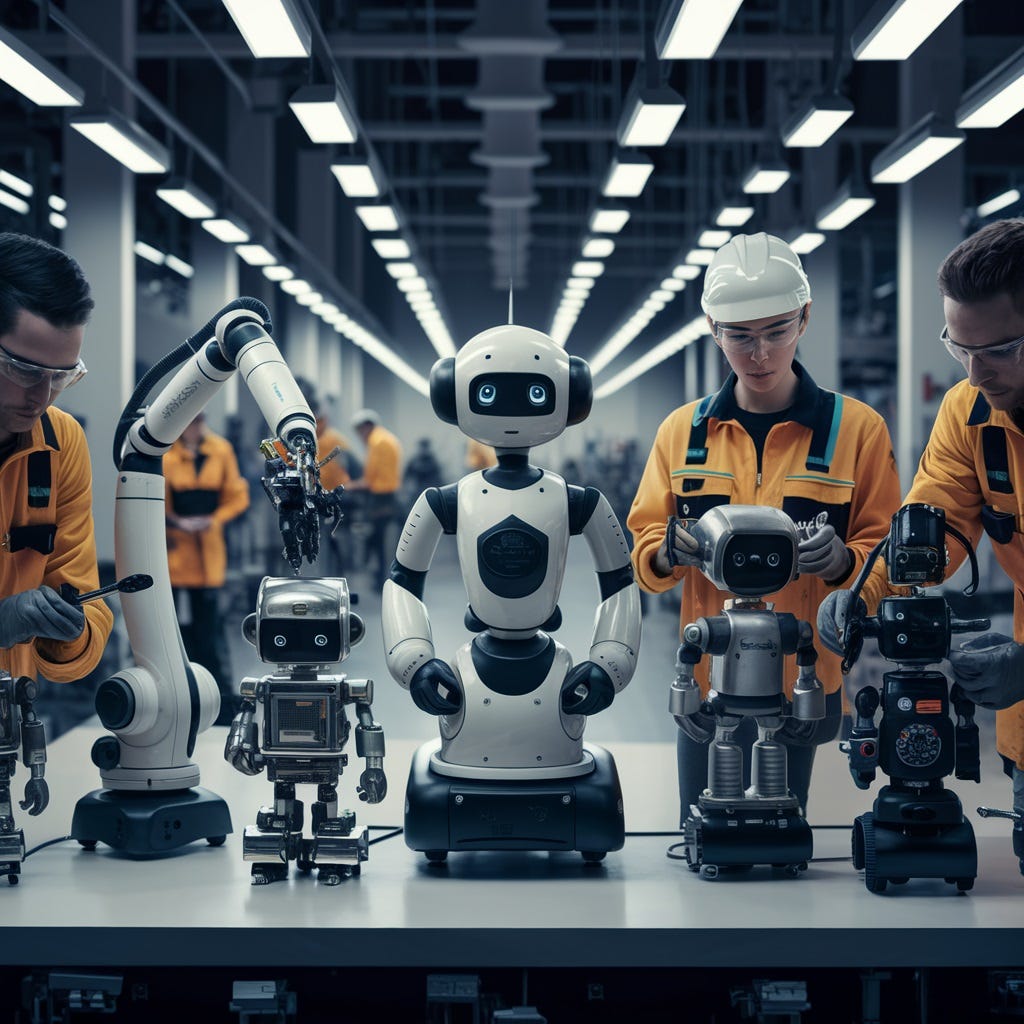 Robots, we are waiting for you. Robotics companies, welcome ...