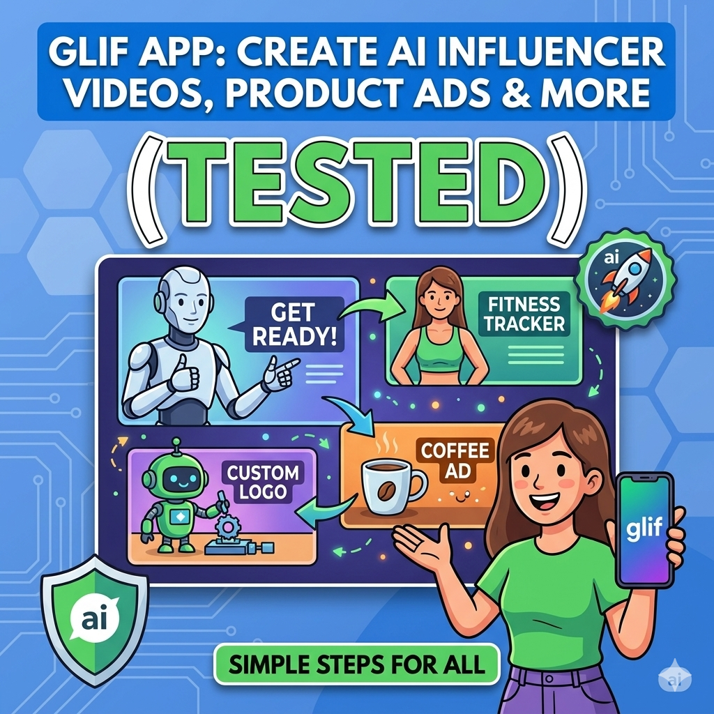 Glif App: Create AI Influencer Videos, Product Ads & More (Tested) | by ...