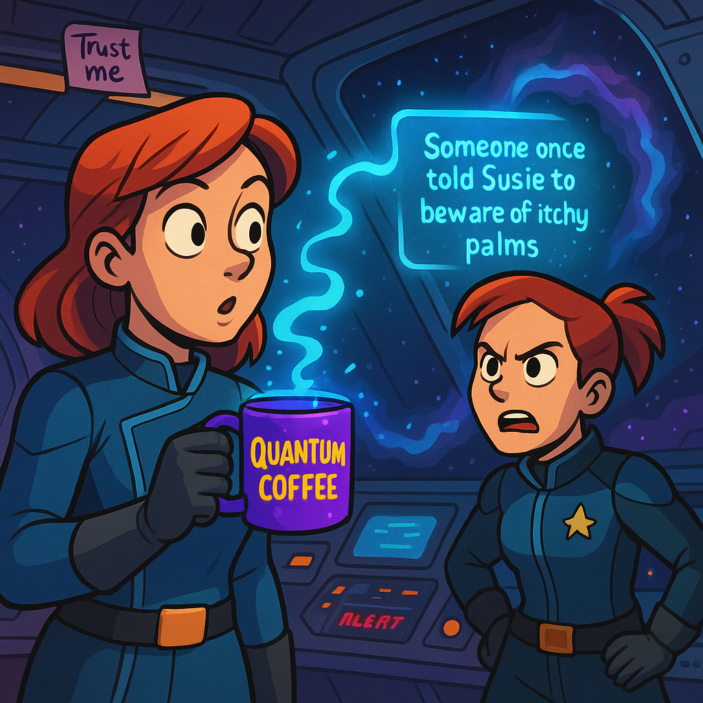 Captain Rhea and the Quantum Coffee | by Michael John Scott | Fiction ...