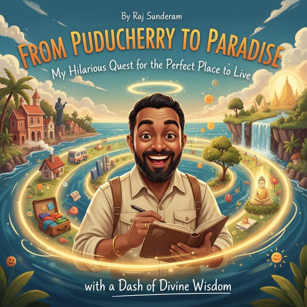 "From Puducherry to Paradise: My Hilarious Quest for the Perfect Place ...