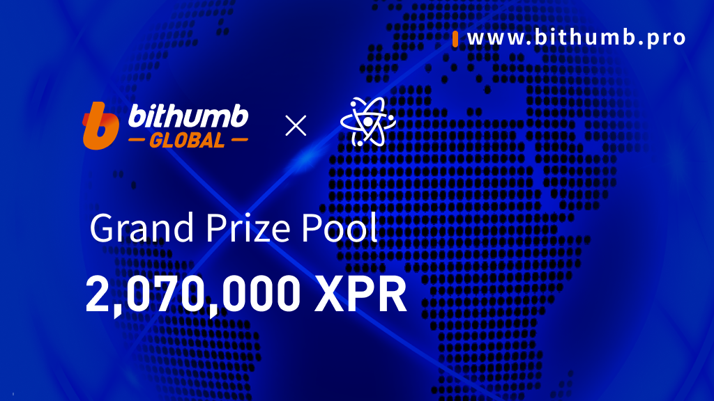 2,070,000 XPR Grand Prize Pool. To celebrate the official listing of… | by Bithumb Global ...