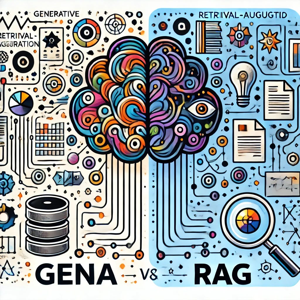 GenAI (Generative AI) vs RAG (Retrieval-Augmented Generation): A ... GenAI (Generative AI) vs RAG (Retrieval-Augmented Generation): A ...
