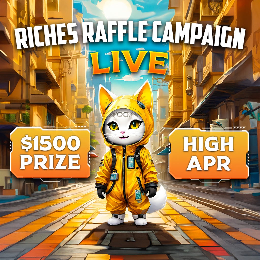 ⭐ Riches Raffle — $1500 Prize - zkSwap Finance - Medium