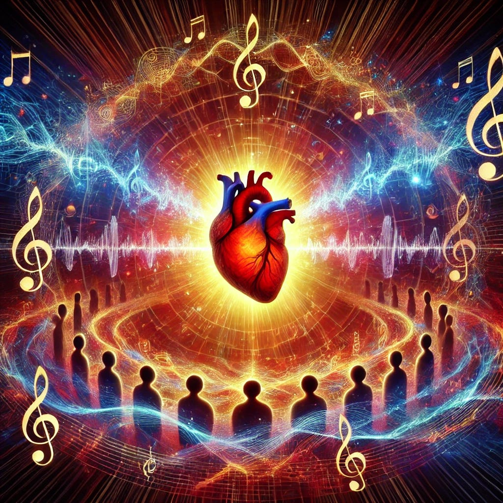 Music, the common denominator between humans from the heart to the ...