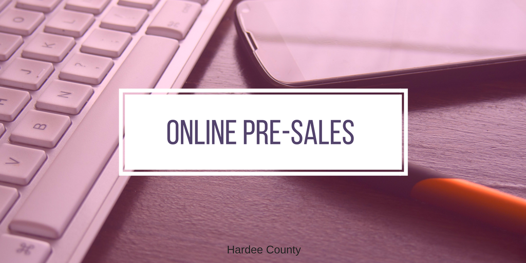 Online Pre-Sales. Firstly let’s take a look at the… | by Hardee County ...