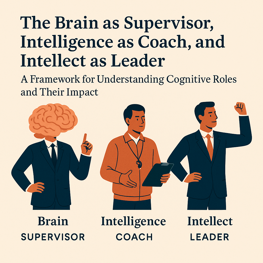 The Brain as Supervisor, Intelligence as Coach, and Intellect as Leader ...