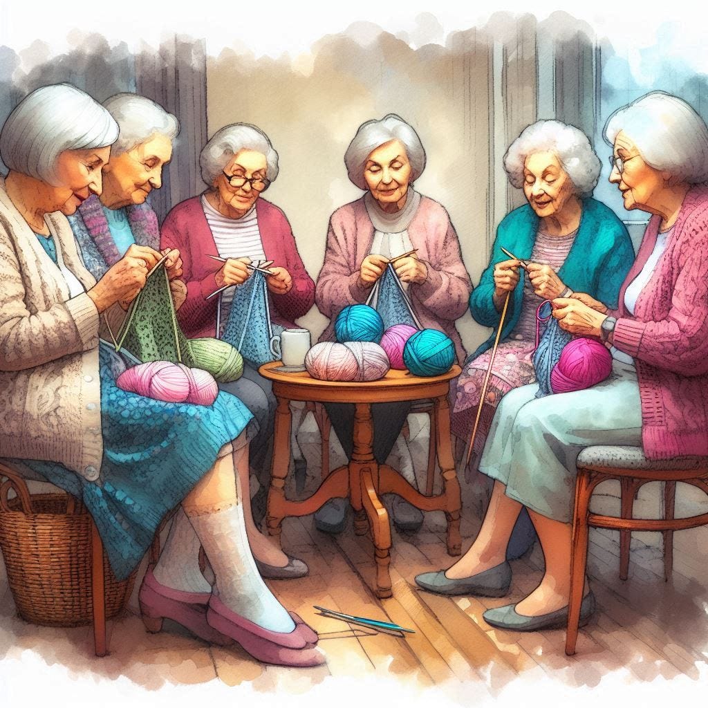 Drabble Drops: The Gossip Circle. Word of the day: 🗨️ CONFAB 🗨️ | by ...