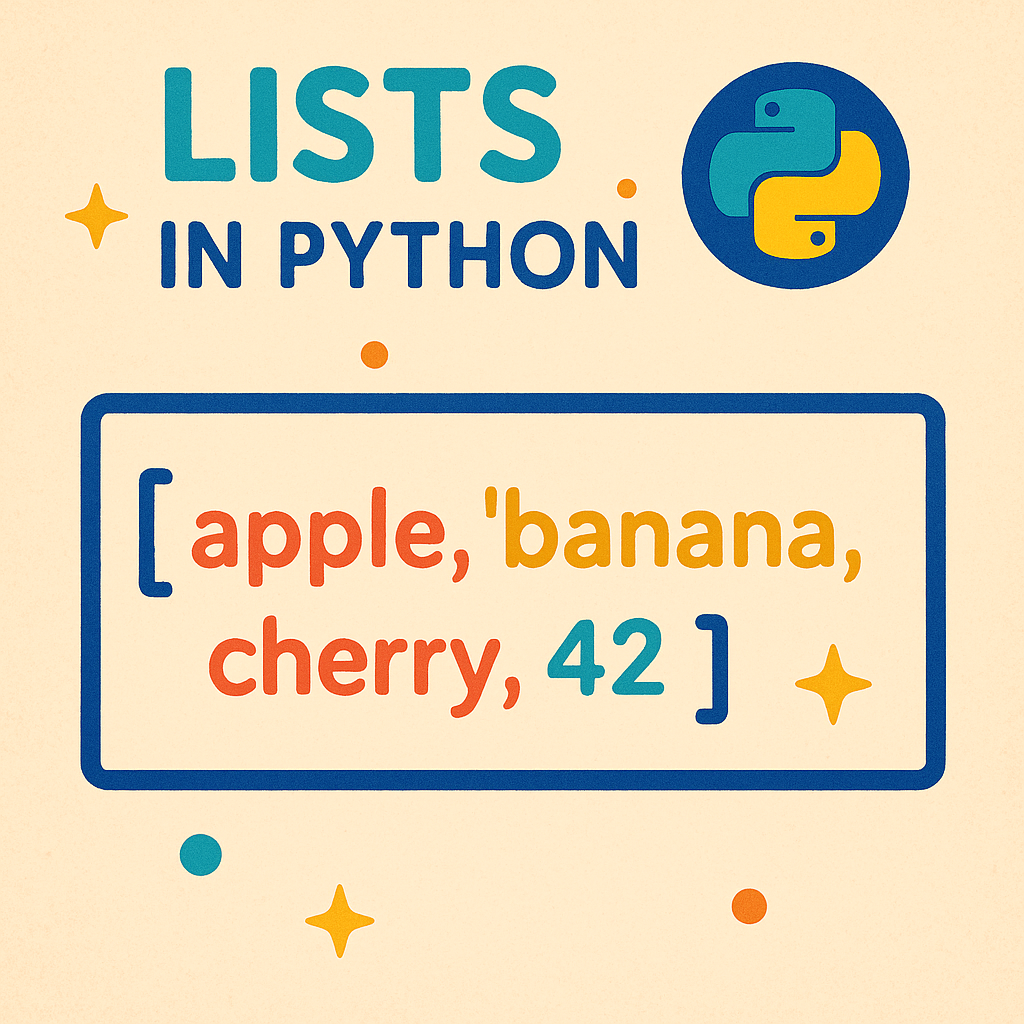Understanding Python Lists. I‘ve just started learning Python and… | by Chaanakya | Apr, 2025 ...