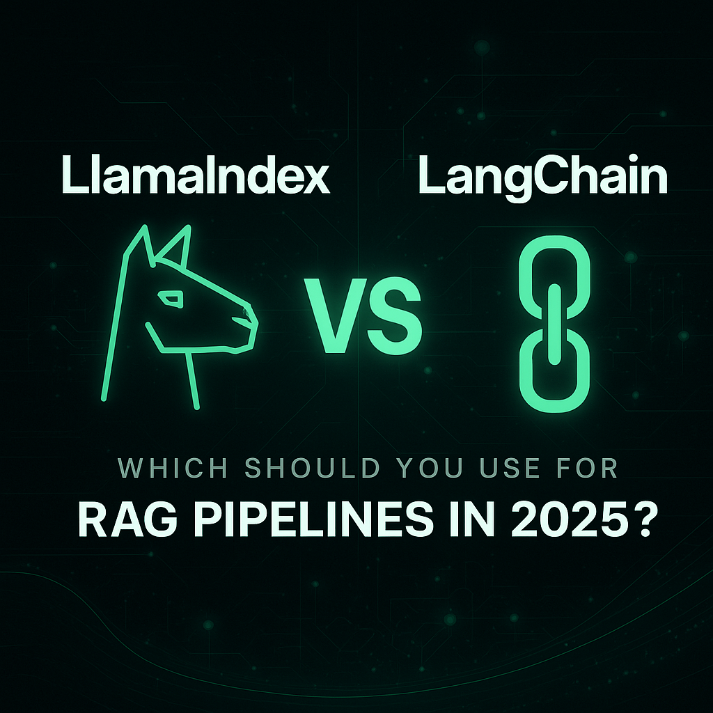 LlamaIndex vs. LangChain — Which Should You Use for RAG Pipelines in 2025? | by Satyam Mishra ...