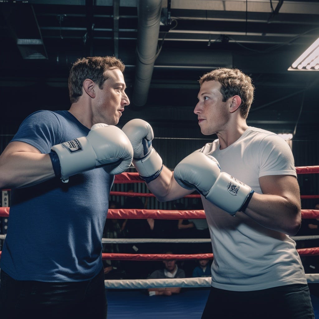 I’ve Got Ring Side Seats to Musk vs. Zuck 🥊 | by Ayo Ogunde | Jun, 2023 ...