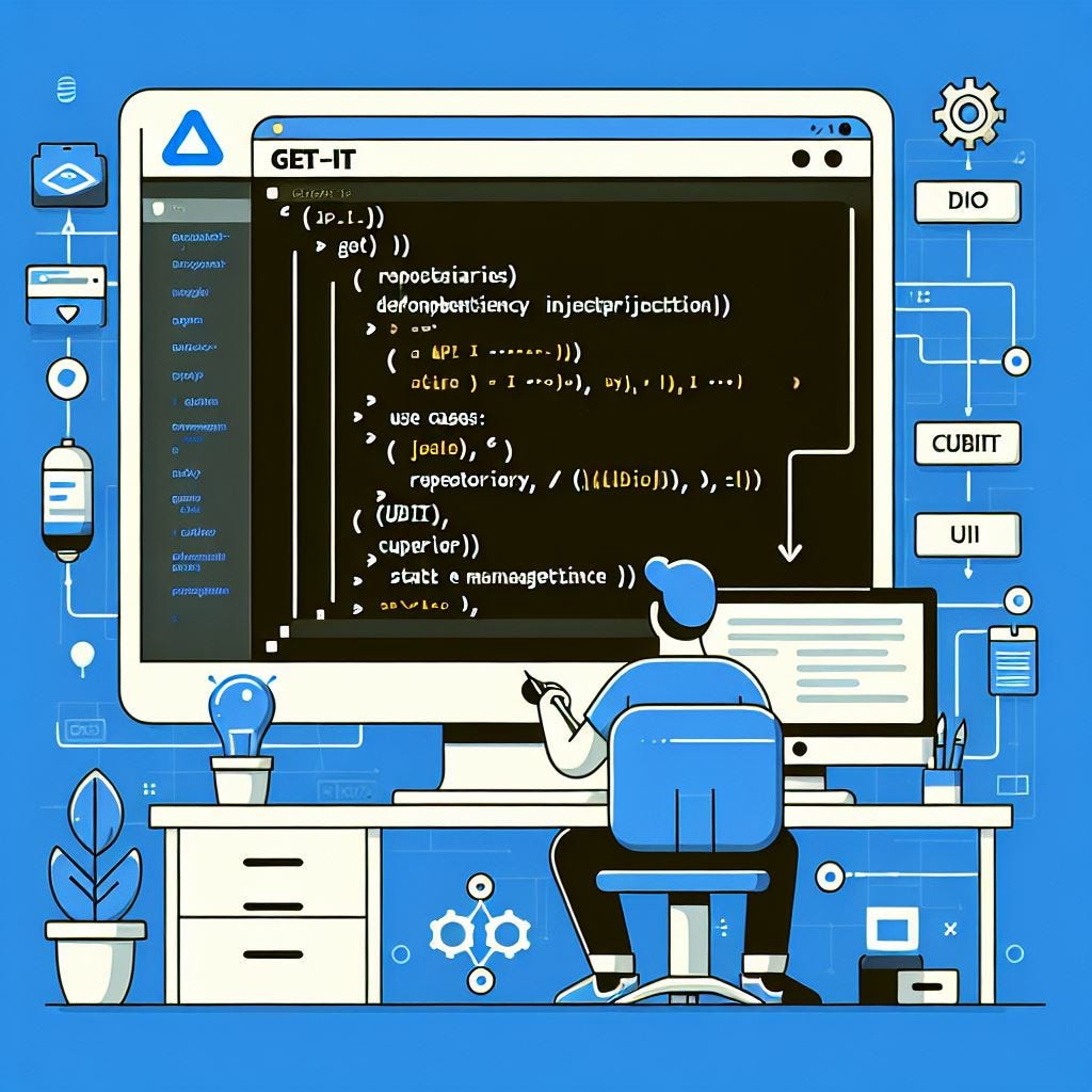 Dependency Injection made easy with get_it: Step by step Flutter tutorial | by Firdous nath | Medium