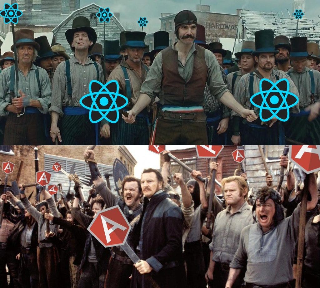 Angular 2 versus React: There Will Be Blood | by Cory House | Medium