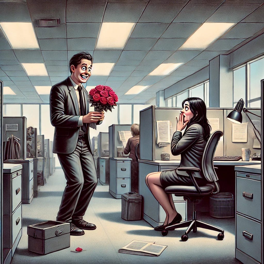 An Expert’s Guide to Failing at Office Romance | by Oliver Hayse | Dec, 2024 | Medium
