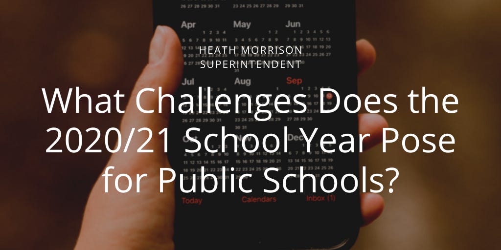 What Challenges Does the 2020/21 School Year Pose for Public Schools ...