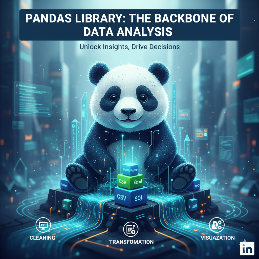 Pandas Library: The Backbone of Data Analysis | by Syeda Khuteja | Nov, 2025 | Medium
