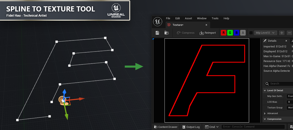 How to Draw Splines into Textures in Unreal 5— Part 1 | by Fidel Hau (Senior Tech Artist) | Medium