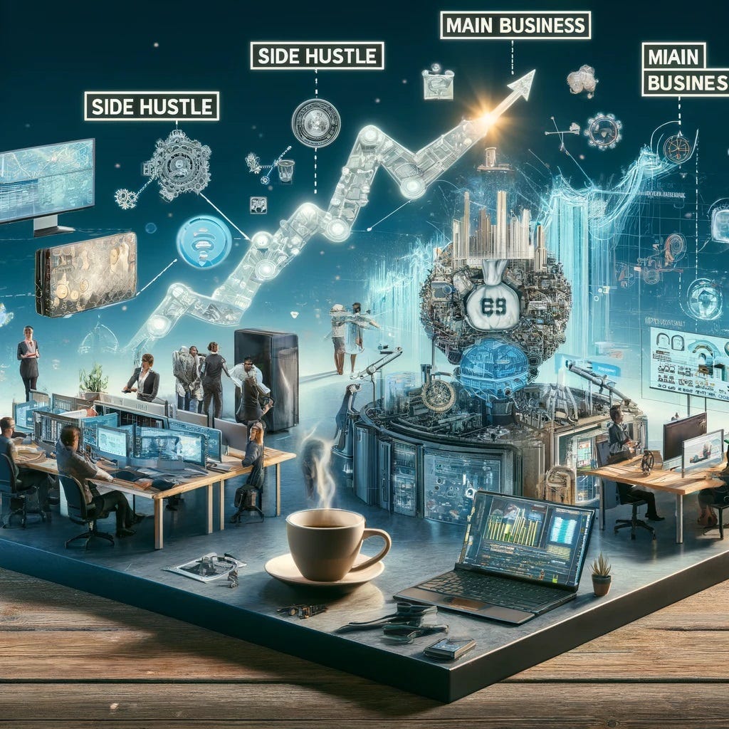 How to Go from Side Hustle to Main Hustle to Millionaire Using ...