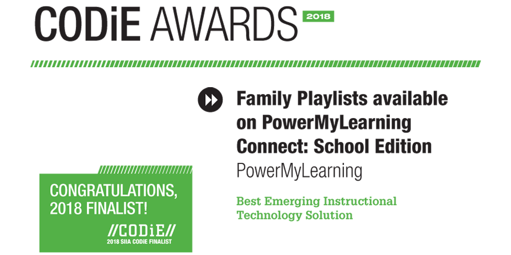 PowerMyLearning’s Family Playlists Named SIIA Education Technology ...