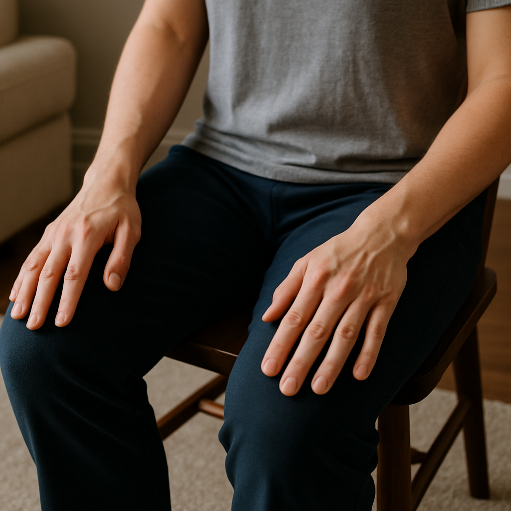 5 Gentle Chair Yoga Moves for SI Joint Relief | by Teresa Trimm | The ...