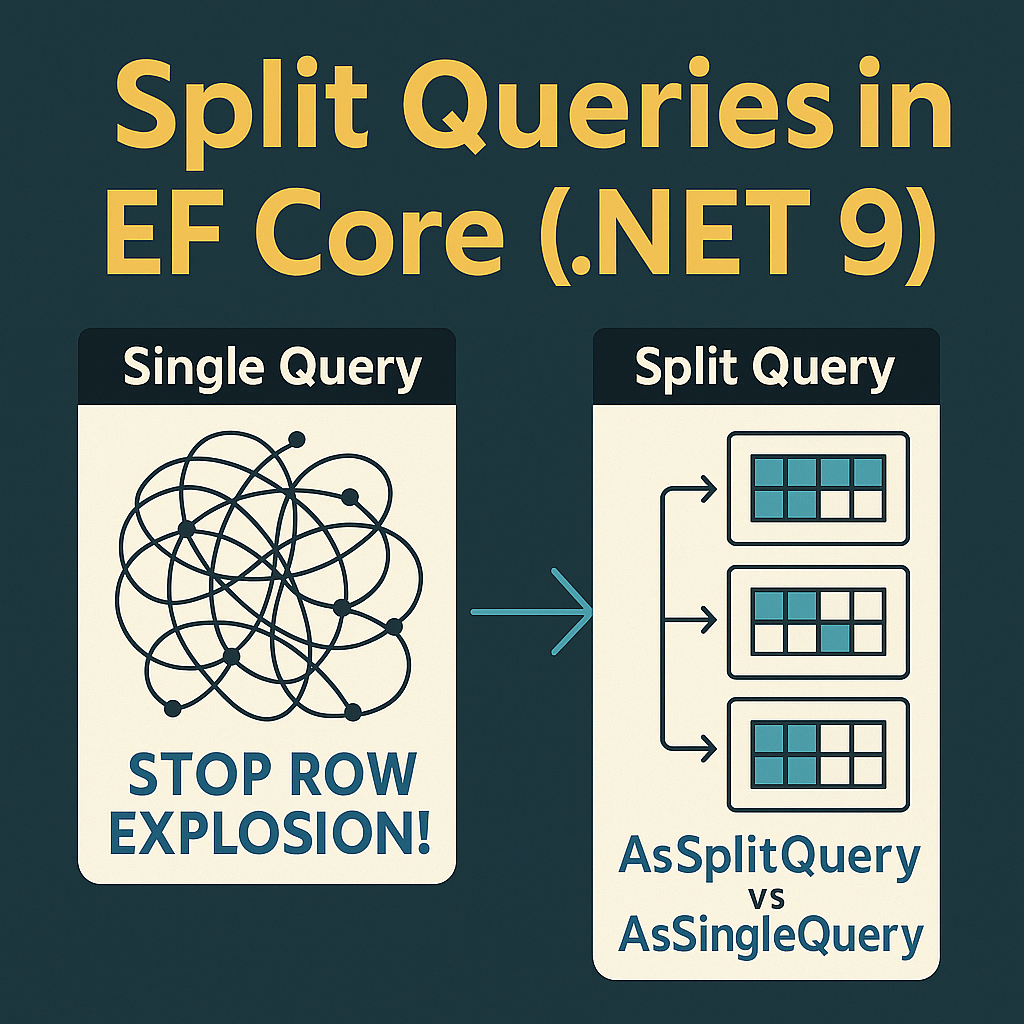 Split Queries in EF Core (.NET 9): When to Use Them (and When to Run ...