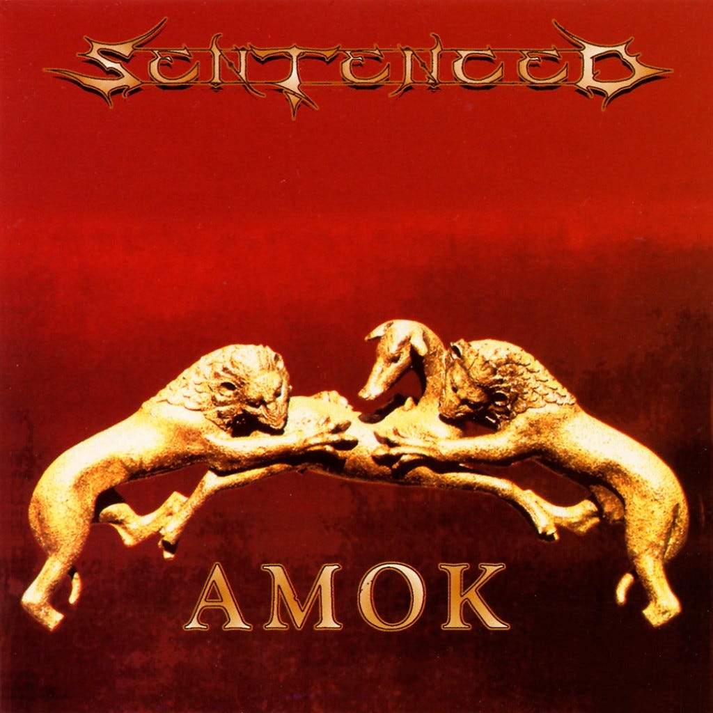 Retro-Review: ‘Amok’ by Sentenced | by Joseph R. Price | Ear Busters ...