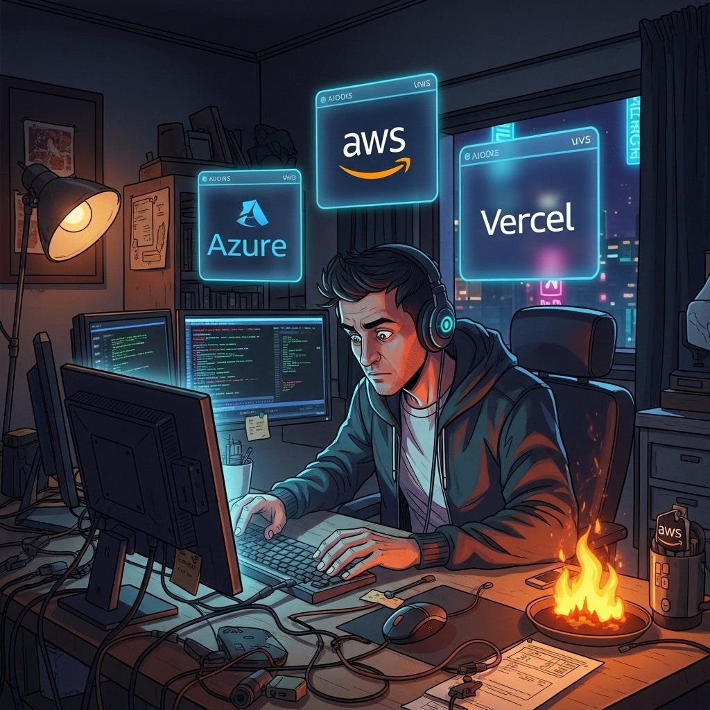 AWS, Azure, Vercel?! What actually worked for me during hosting my last five projects | by | Medium