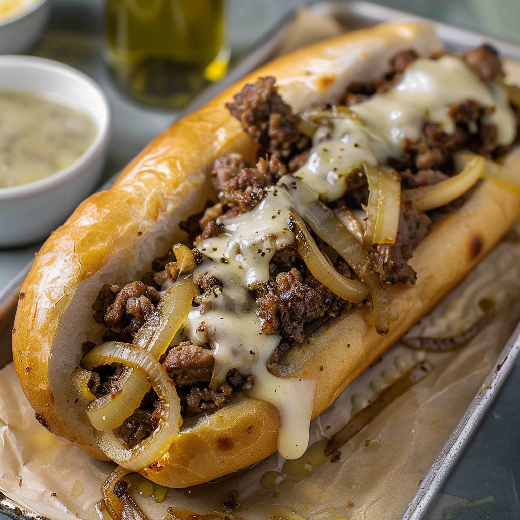 Ground Beef Philly Cheesesteak: The Ultimate Twist on a Classic | by ...
