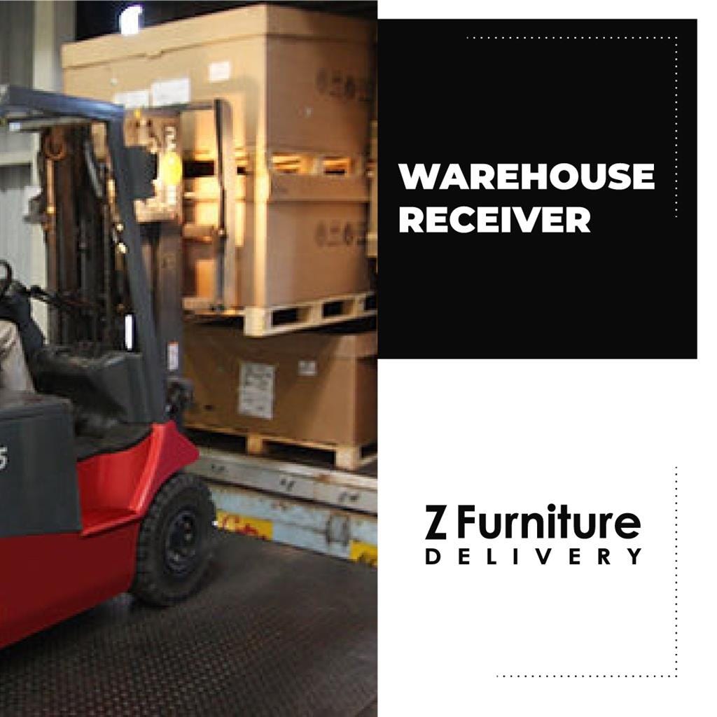 Warehouse Receiver - Z Furniture Delivery - Medium