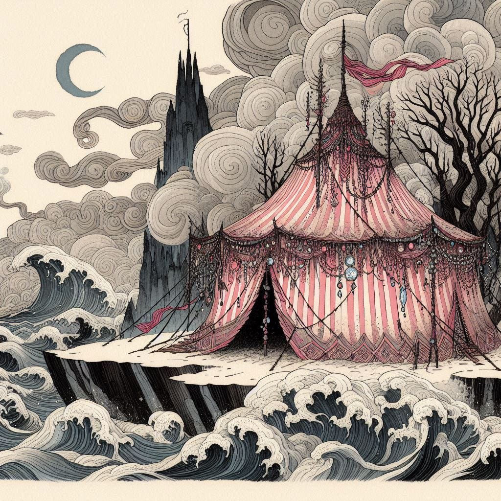 A Serene Vibe, a Poem. {A Pink Necromancer Poem} | by Wendy Christine ...