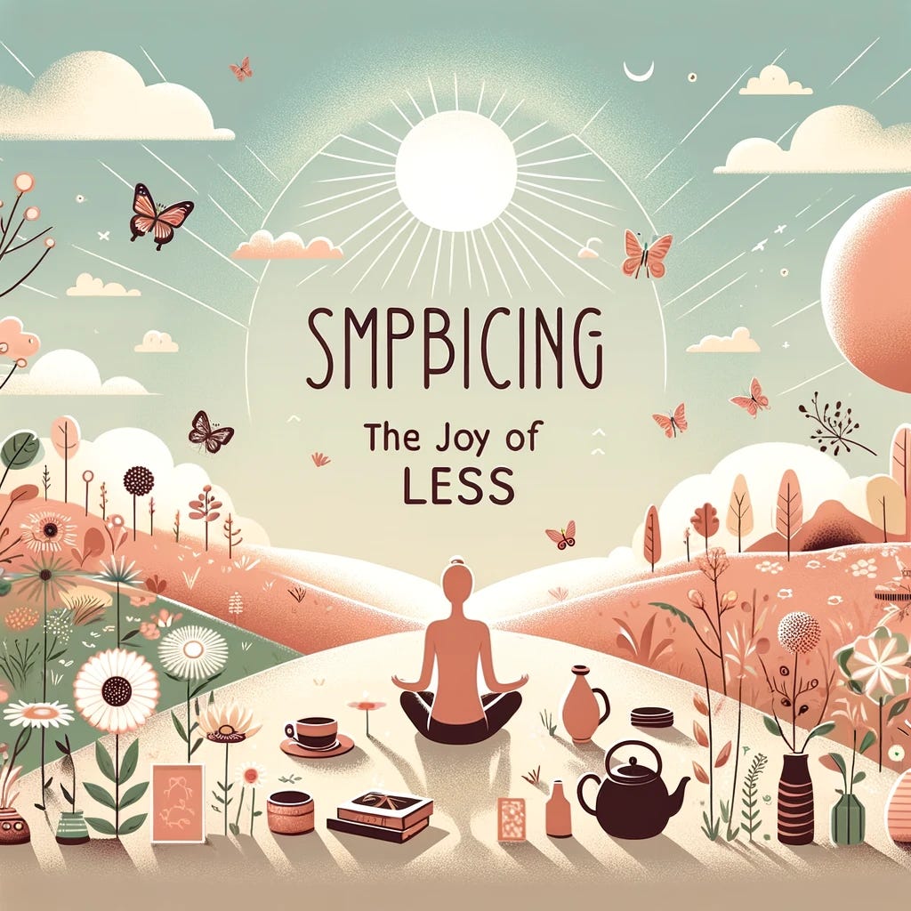 Embracing Simplicity: The Joy of Less | by ComplexityBeauty ...