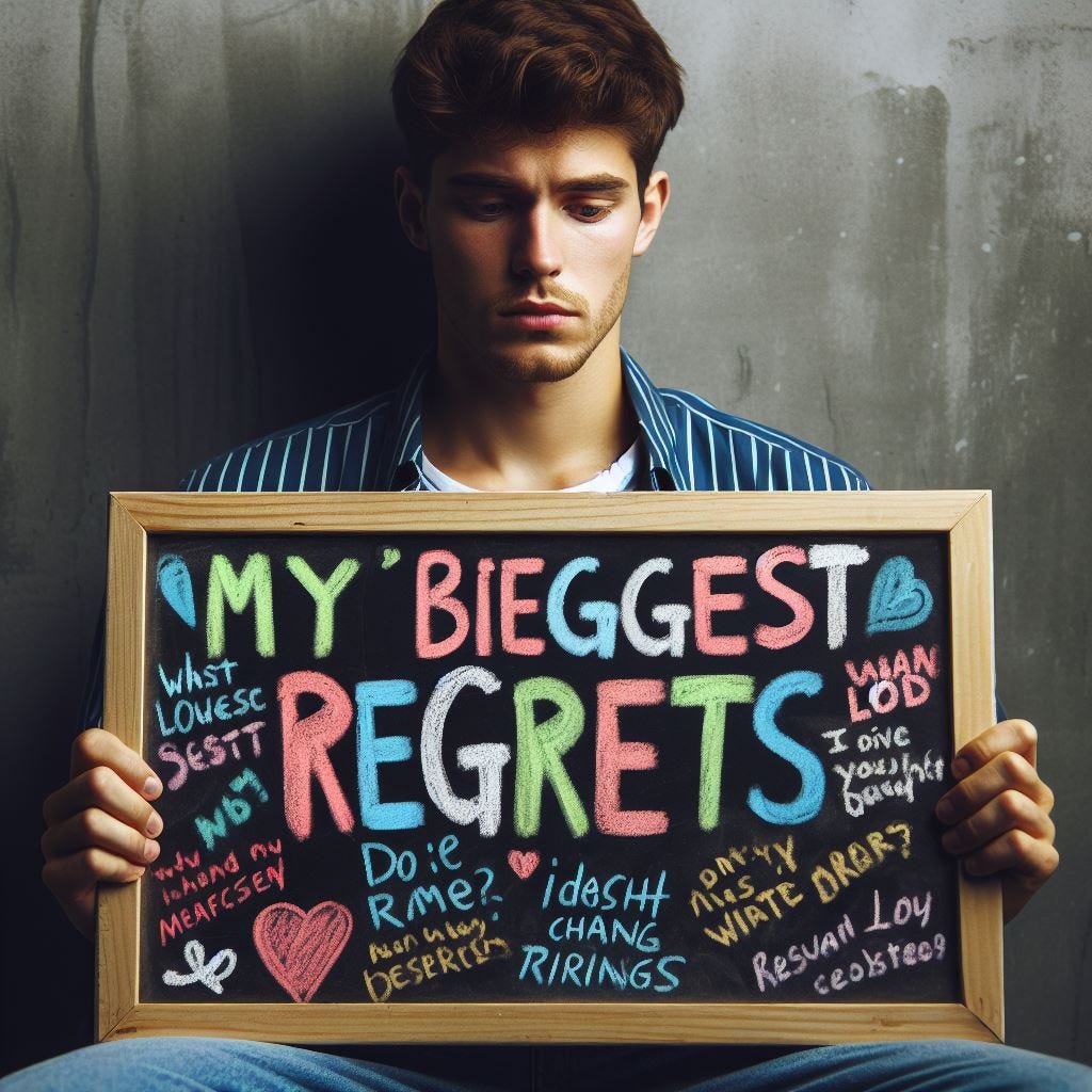 My Biggest Regrets and What I’ve Gained | by Kingsley Asuamah | ILLUMINATION’S MIRROR | Feb ...
