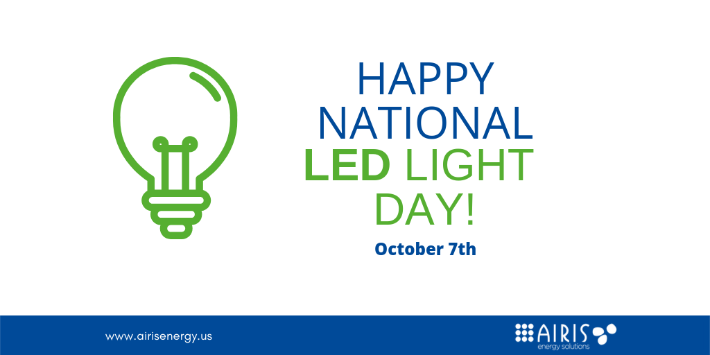 Celebrating National Led Light Day — October 7 | by Airis USA | Medium