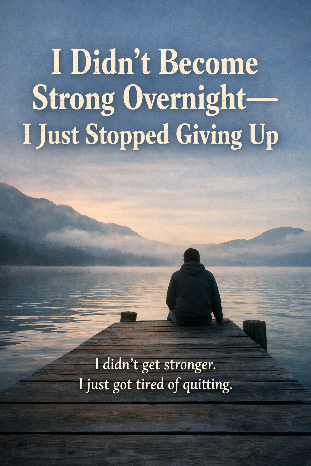 I Didn’t Become Strong Overnight—I Just Stopped Giving Up | by Farheen ...