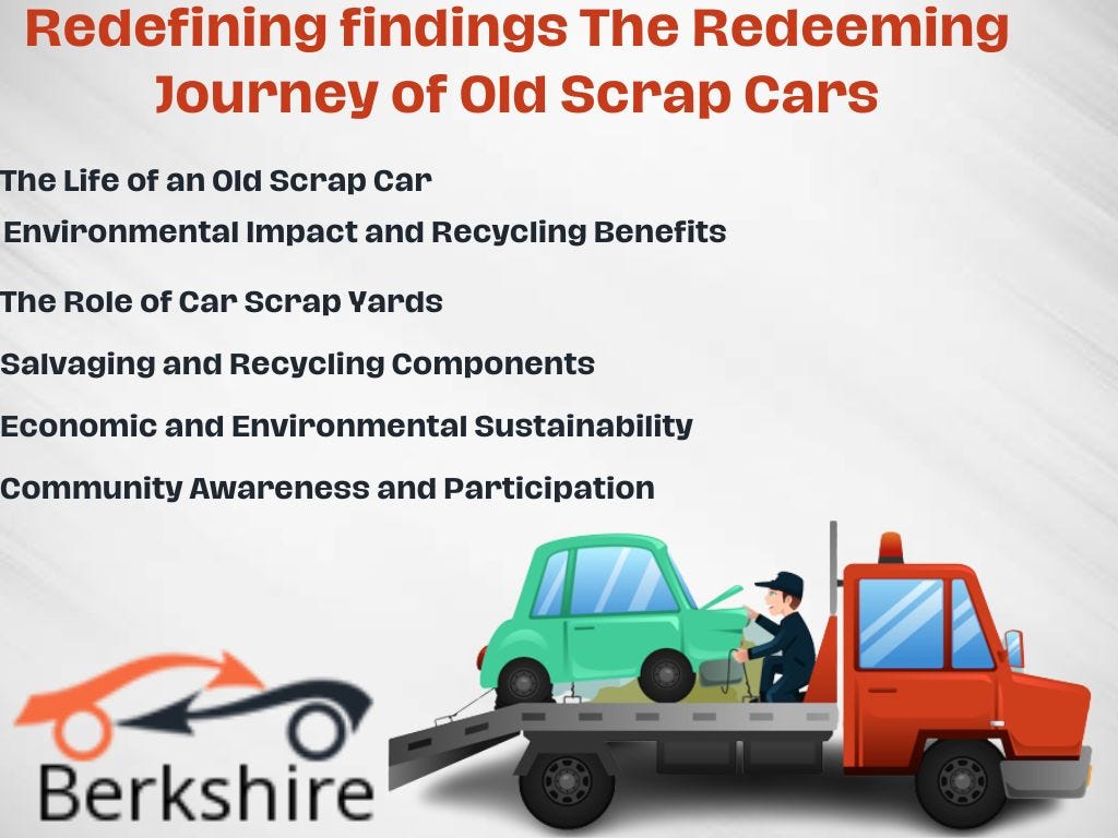 Redefining findings The Redeeming Journey of Old Scrap Cars | by Qasim ...